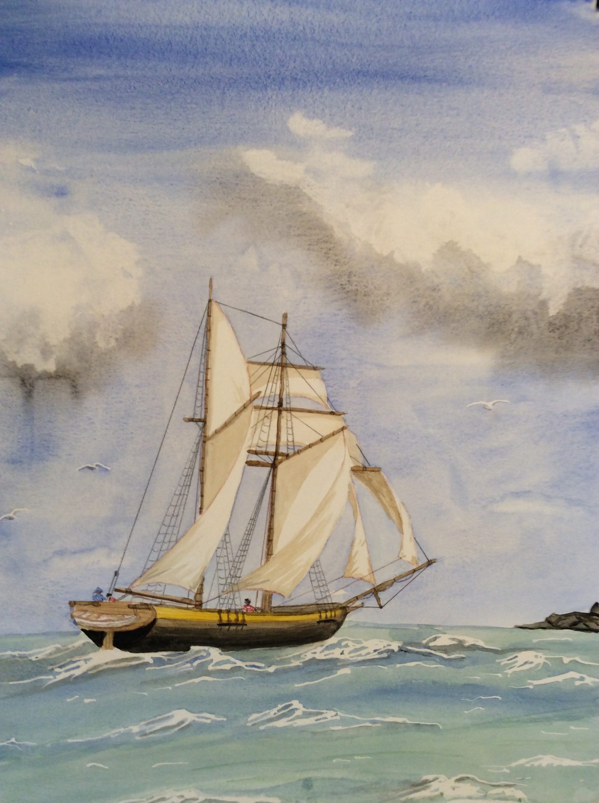 Robert Lamont – Painter – Cover Art for his Books – USNA 1978