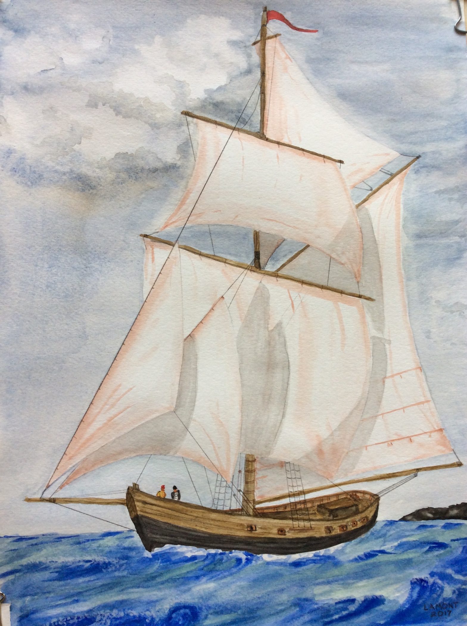 Robert Lamont – Painter – Cover Art for his Books – USNA 1978