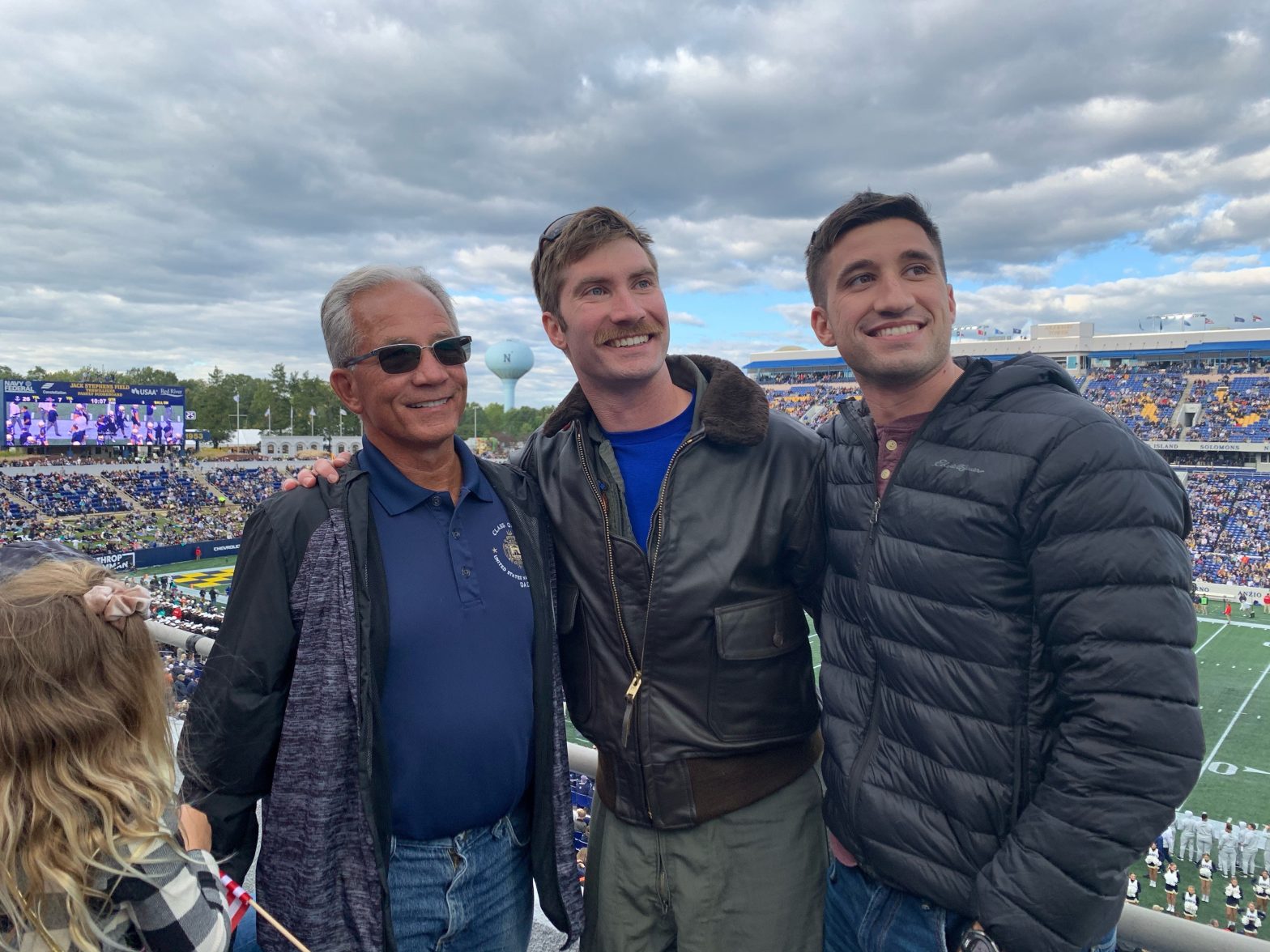 Son of Jim Fiorelli (2nd Co.) Leads Hornet Flyover at Navy Homecoming ...