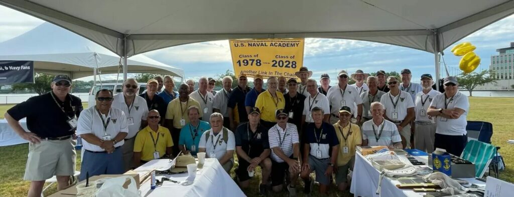 Class of 2028 Induction Day – USNA 1978